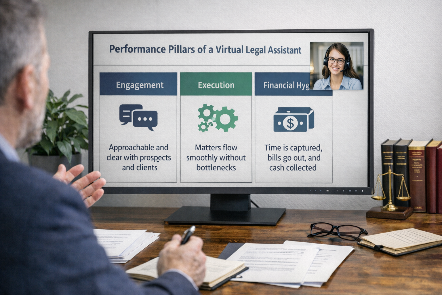 Virtual Legal Assistant KPIs: The Weekly Performance Dashboard - Aristo Law